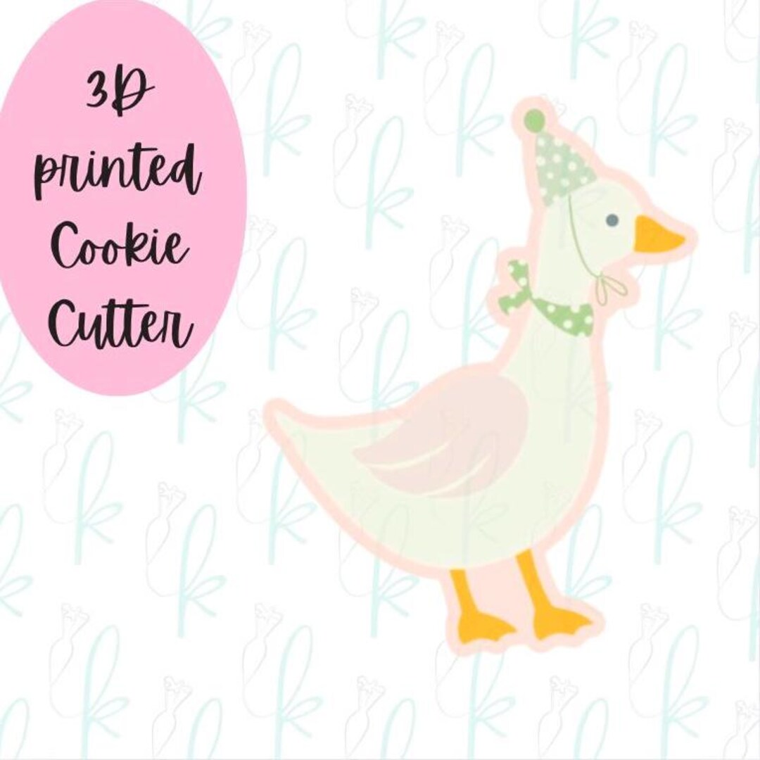 Party Goose Cookie Cutter - Etsy