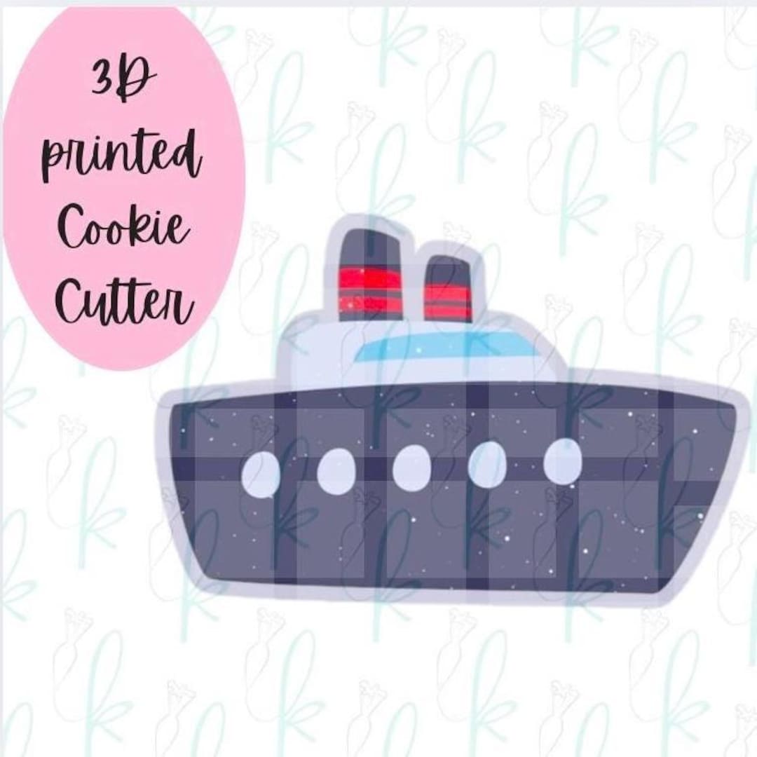 Cruise Ship Cookie Cutter - Etsy