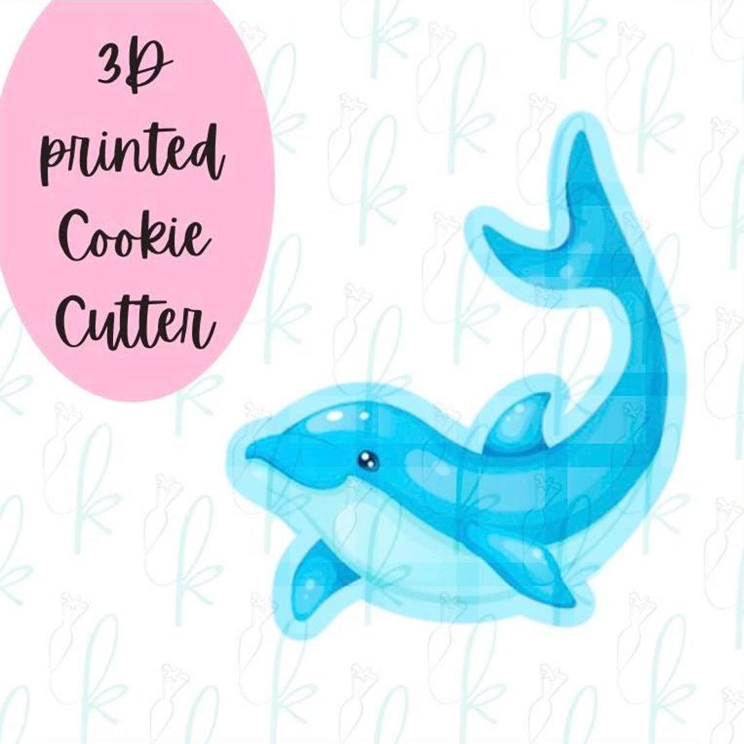 Swimming Dolphin Cookie Cutter - Etsy