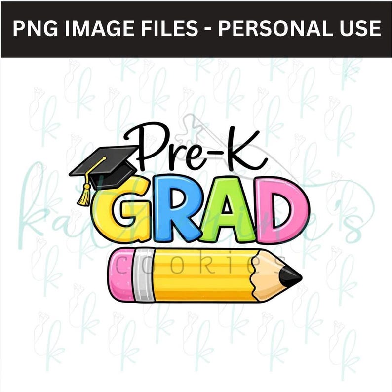Pre-k Grad PNG Image - Etsy