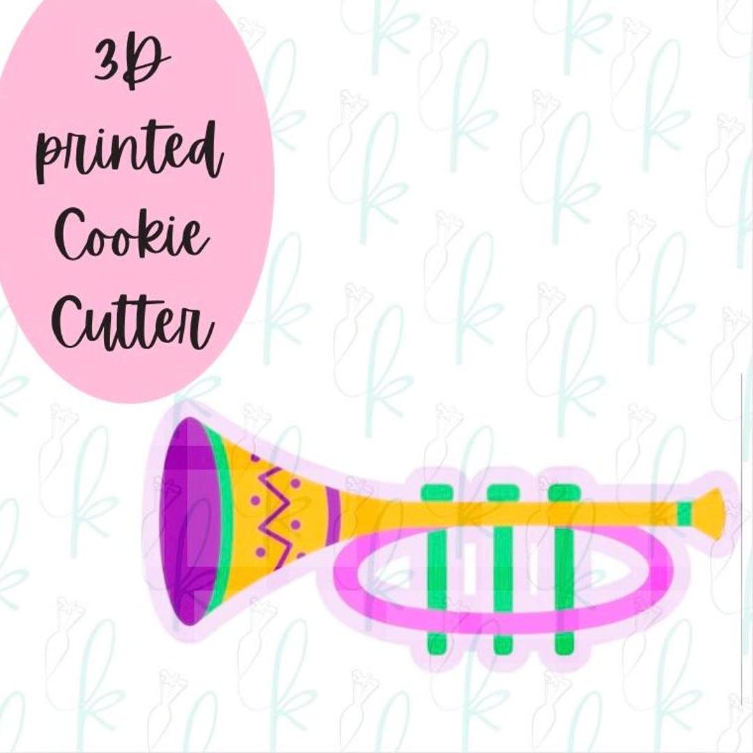 Trumpet Cookie Cutter - Etsy