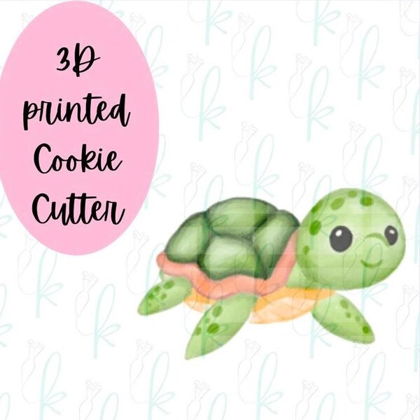 Turtle Cookie Cutter - Etsy