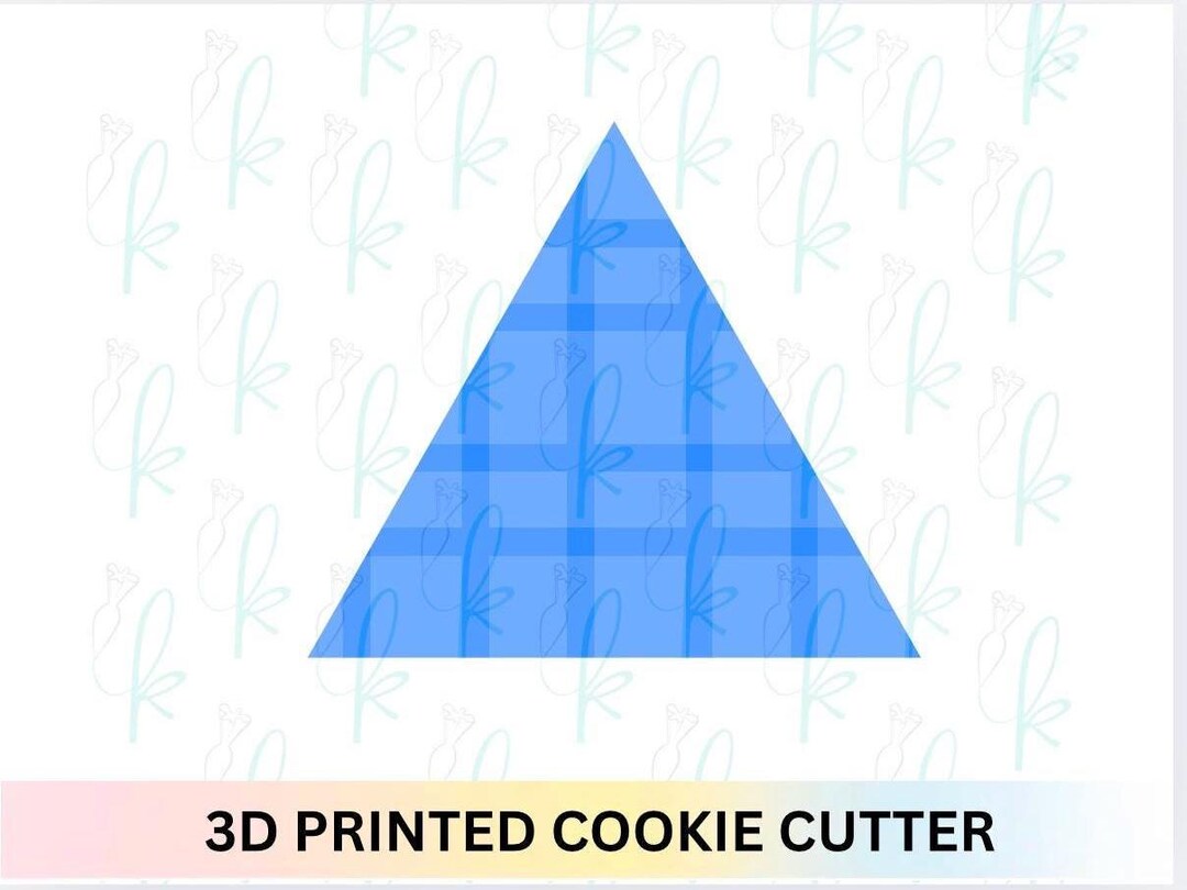 Basic Triangle Cookie Cutter - Etsy