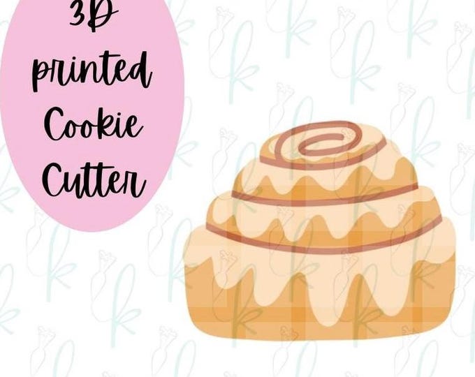 Cinnamon Roll Nice Buns Cookie Cutter | Stamp | Stencil - SHARP EDGES ...