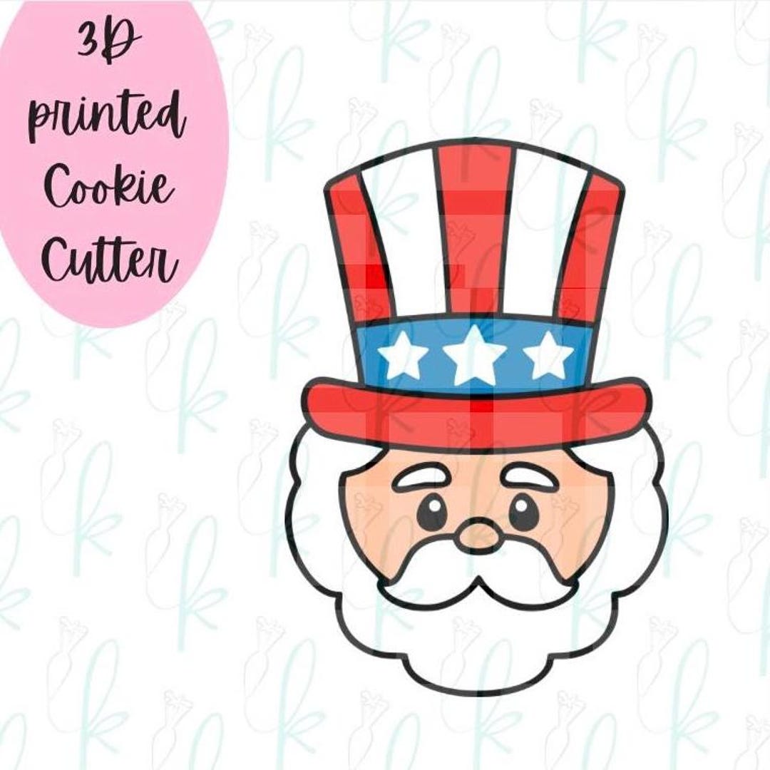 Uncle Sam Cookie Cutter - Etsy
