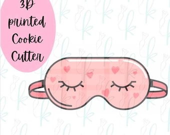 Sleep Mask Cookie Cutter - Etsy