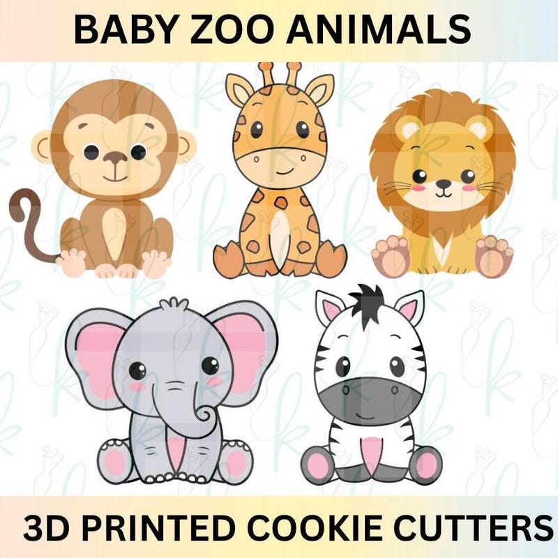 Cute Ideas for a Zoo - Etsy
