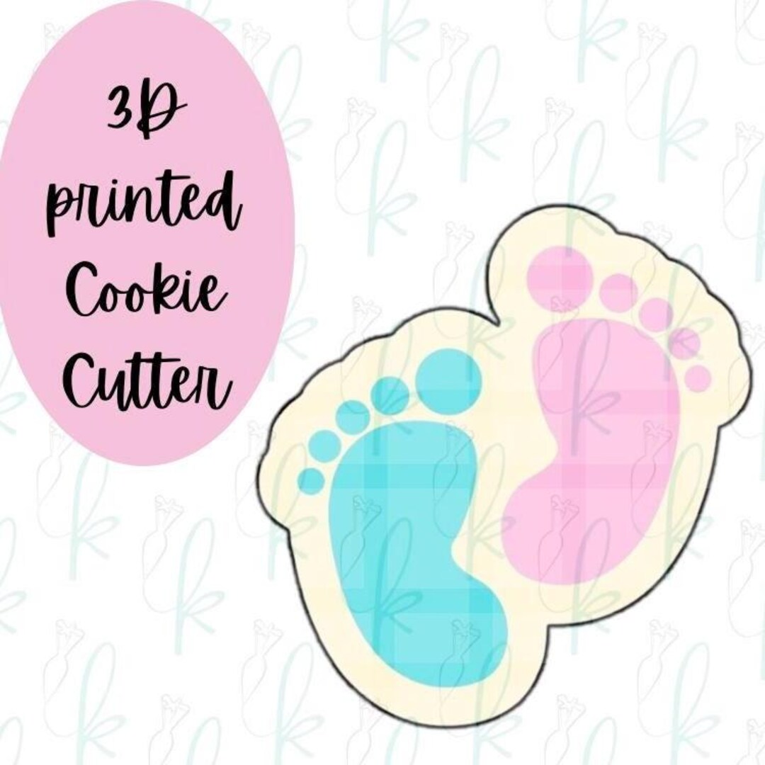 Baby Feet Cookie Cutter - Etsy