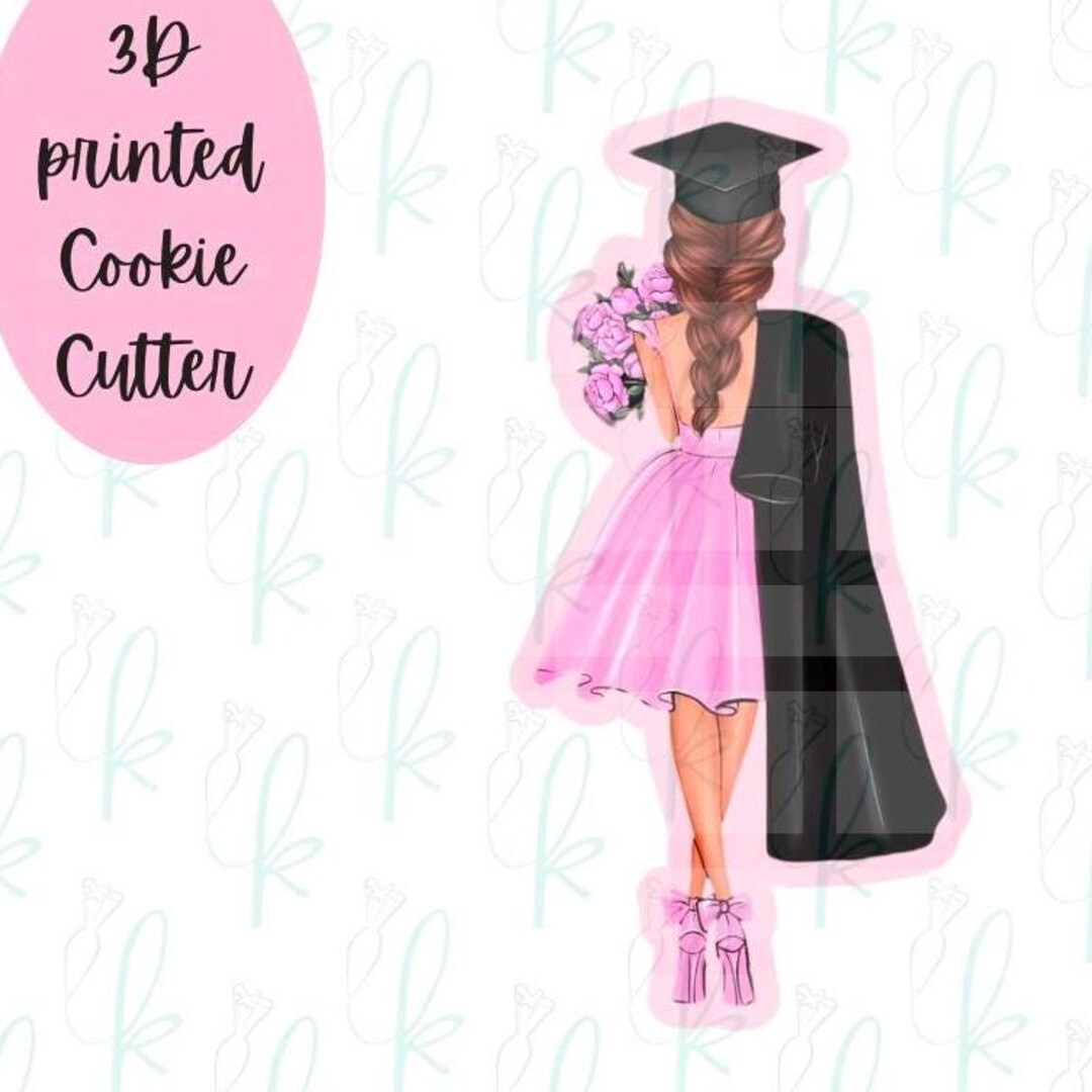 Graduation Girl Cookie Cutter - Etsy