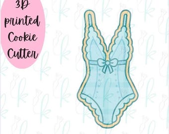 Two Piece Lingerie Cookie Cutter - Bachelorette Party Cookie Cutter ...