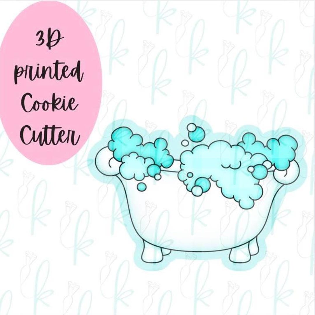 Bubble Bath Cookie Cutter - Etsy