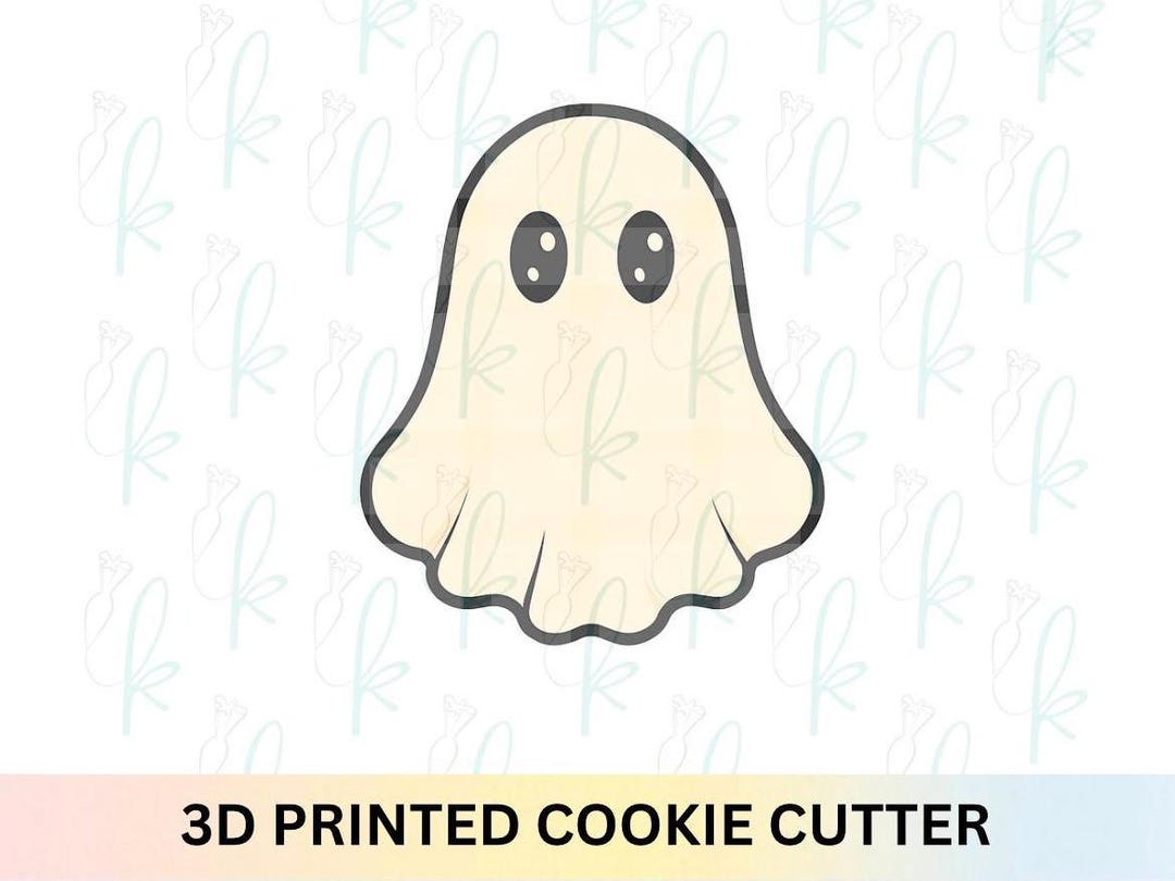 Flowy Ghost Cookie Cutter - Etsy