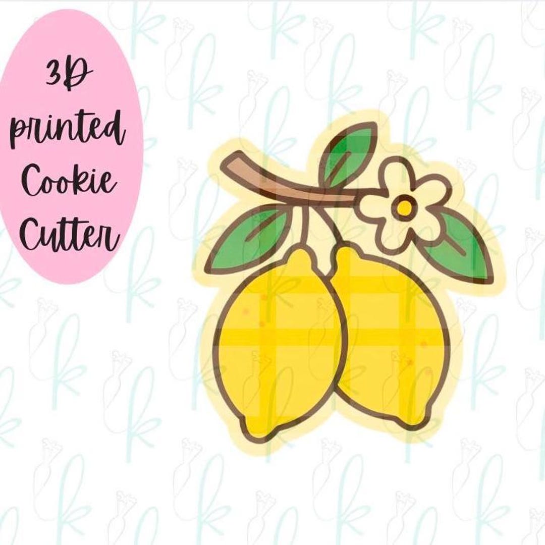 Lemon Branch Cookie Cutter - Etsy
