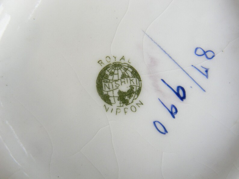 Antique ROYAL NISHIKI NIPPON Japanese Vase 13" Marked and Numbered - 87 ...