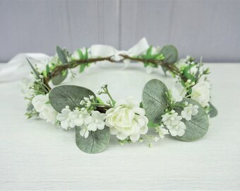Flower Girl Head Wreath - Etsy