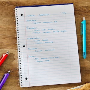 SCHOOL NOTEBOOK - Our Deepest Fear; Notebook; School; Journals ...