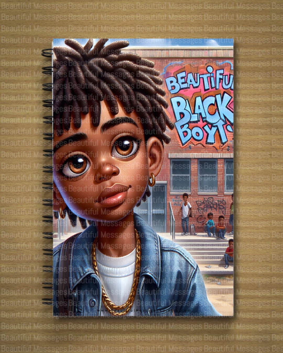 YOUTH JOURNALS Designed for Little Boys of Color; Journaling; Books ...