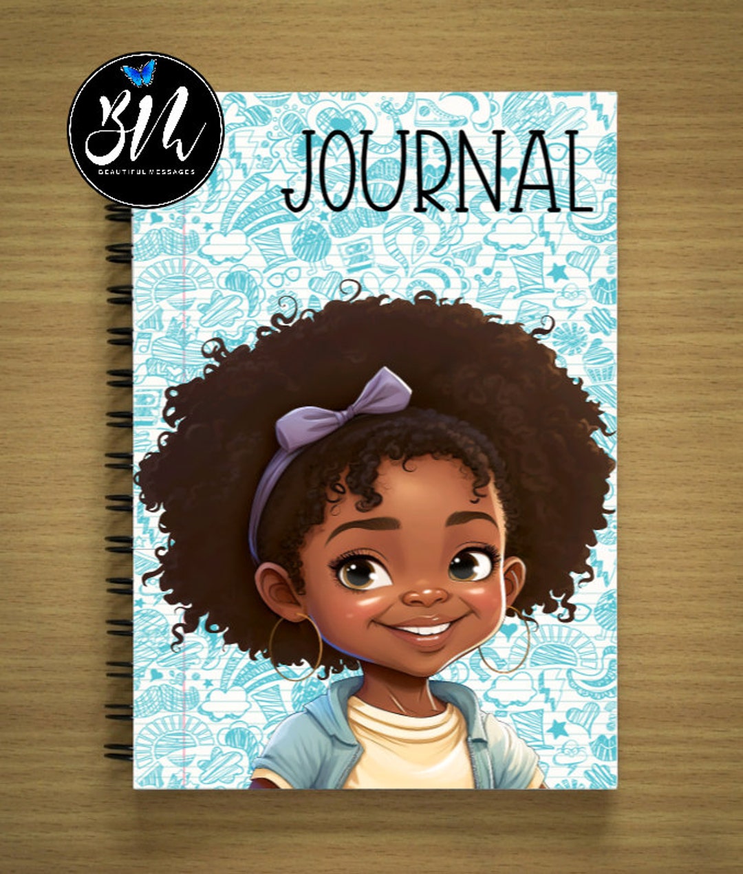 YOUTH JOURNALS Designed for Little Girls of Color; Journaling; Books ...