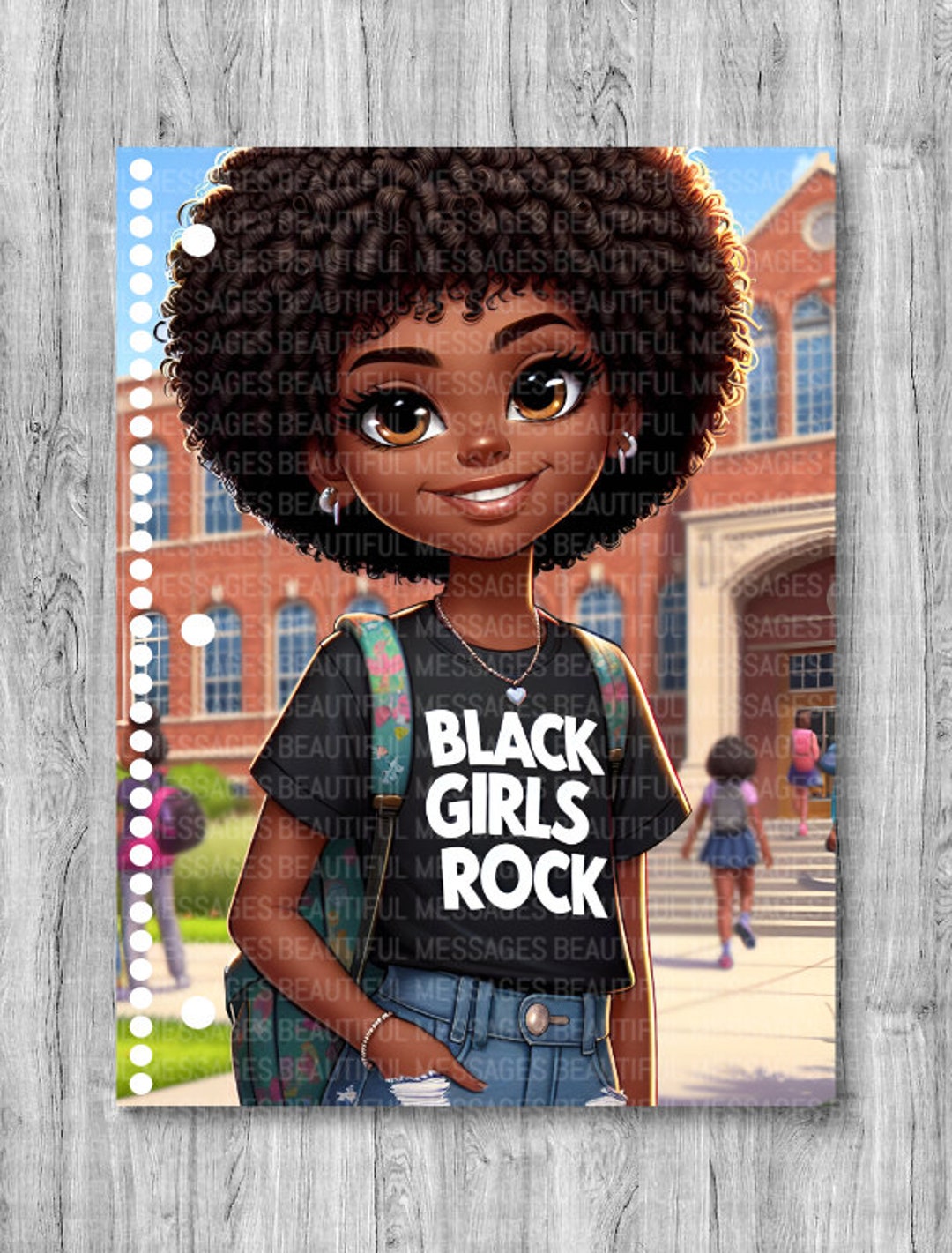 SCHOOL NOTEBOOK - Black Girls Rock; Notebook; School; Journals ...