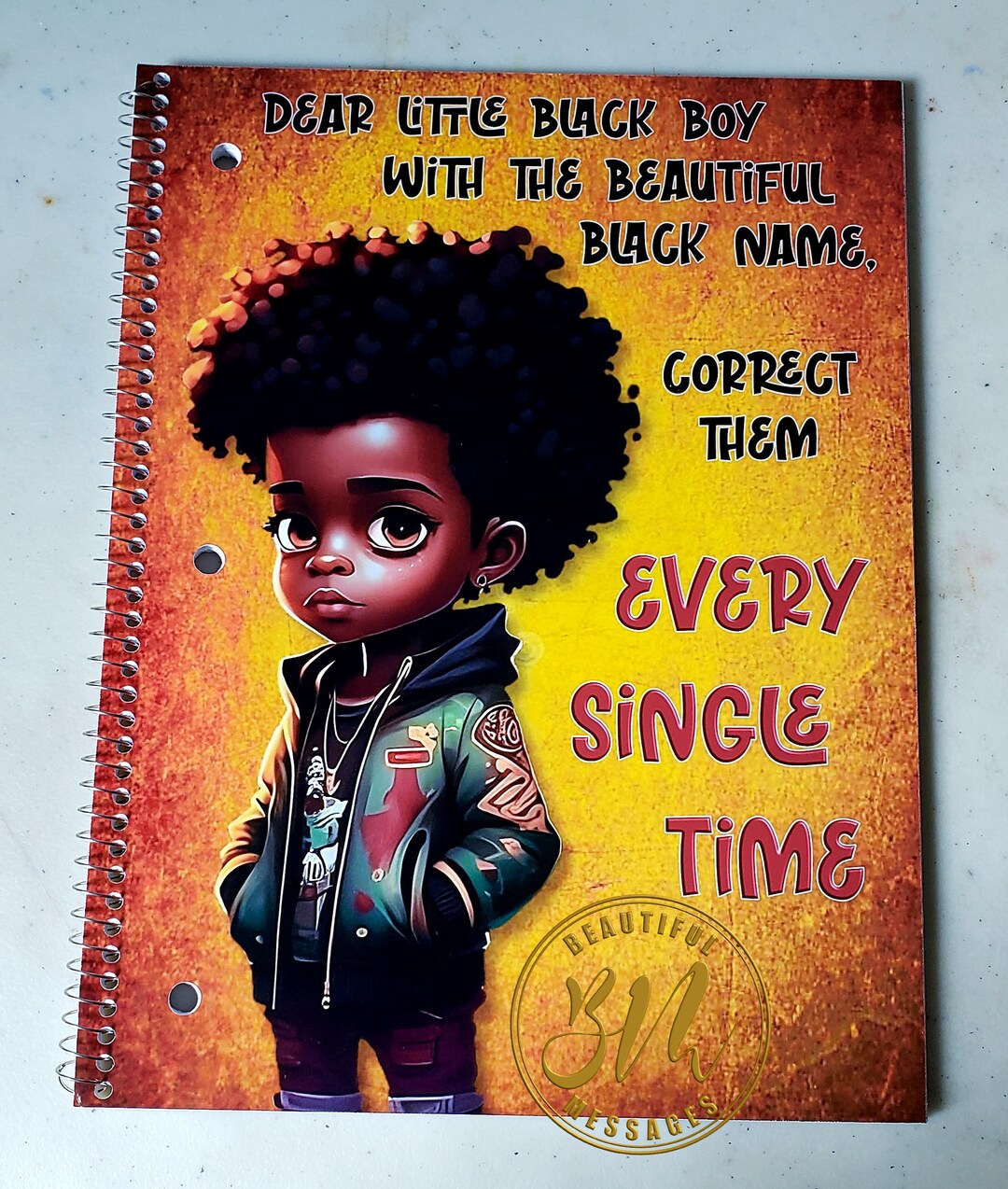 SCHOOL NOTEBOOK Dear Little Black Boy Notebook School Journals ...