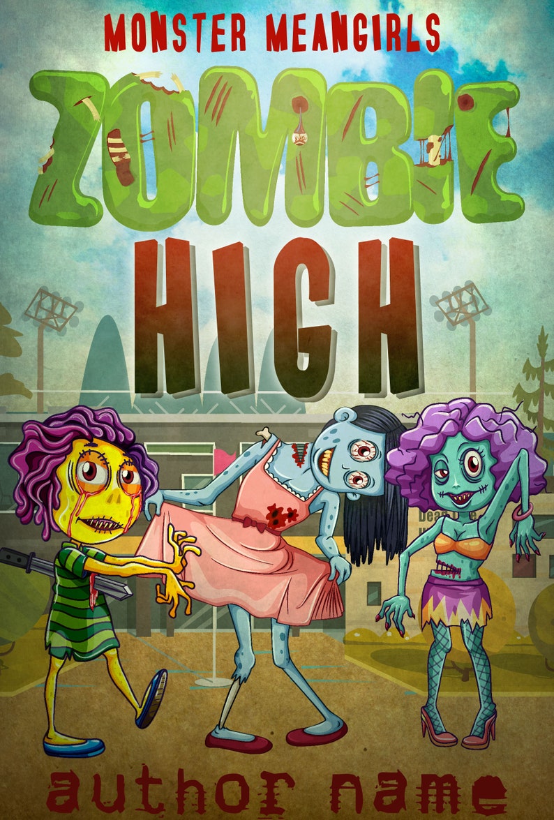 Pre-made E-book Covers for MG Zombie Series Premade Cover -premade ...
