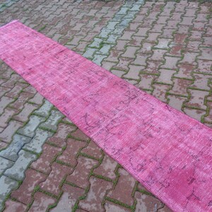16X2 Ft Pink Extra Long Rug Runner Vintage Hallway Runner Carpet for ...