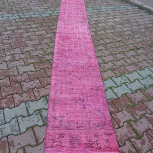 16X2 Ft Pink Extra Long Rug Runner Vintage Hallway Runner Carpet for ...