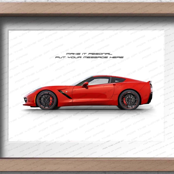 C7 Corvette Wall Art - Etsy
