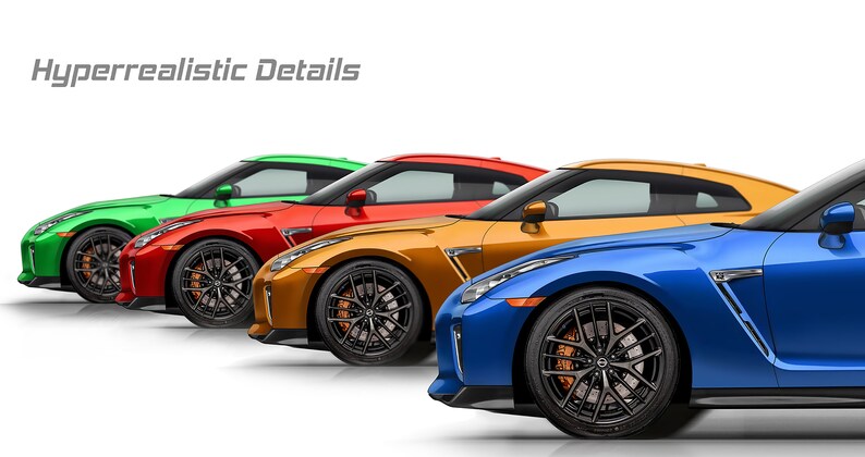 Personalisable Nissan Skyline GTR R35 Poster Gift for Car - Etsy