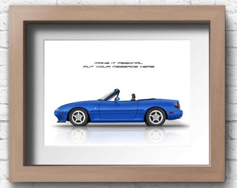Mazda Miata Gift - Etsy