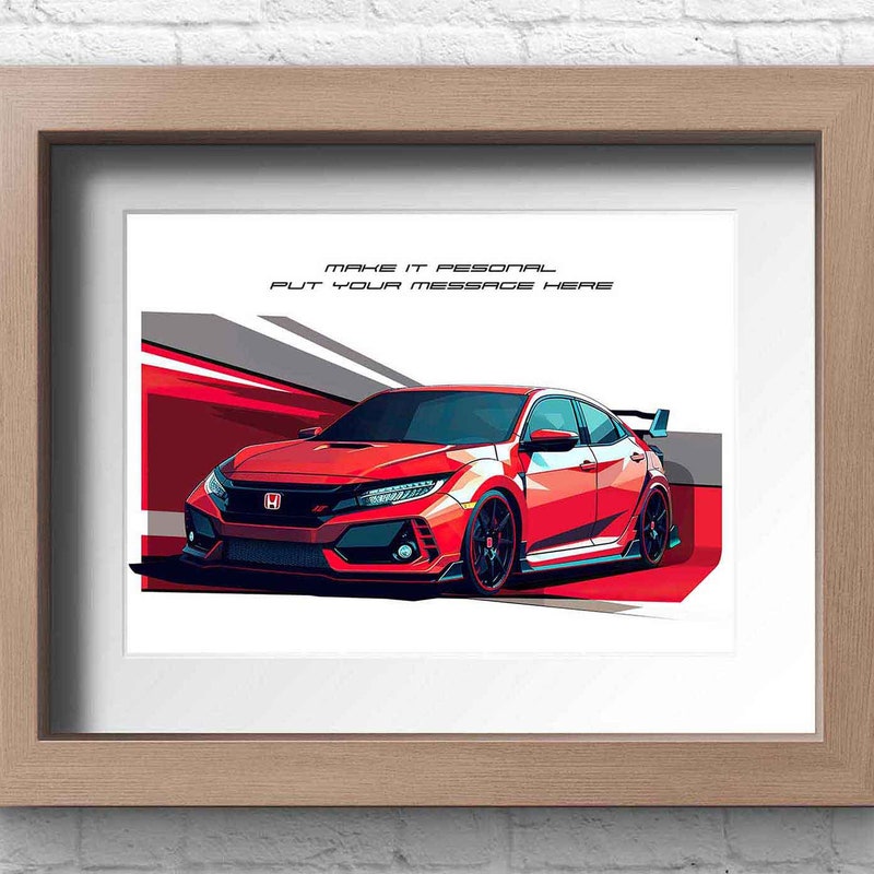 Civic Type R Poster - Etsy UK