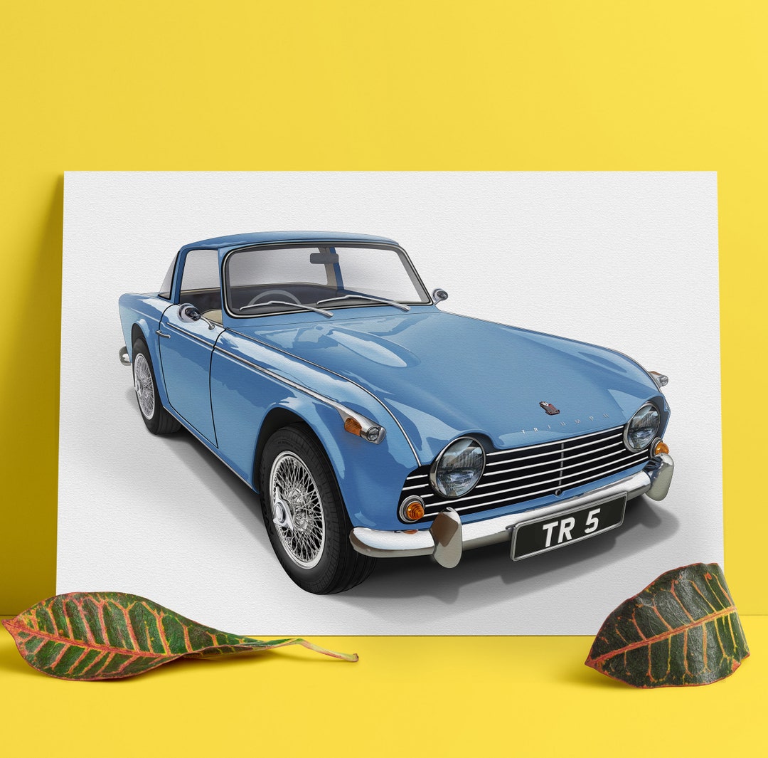 Personalised, Customisable Car Portraits, Illustrations, Any Brand Make ...