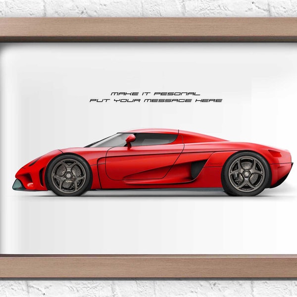 Koenigsegg Regera Posters - Etsy