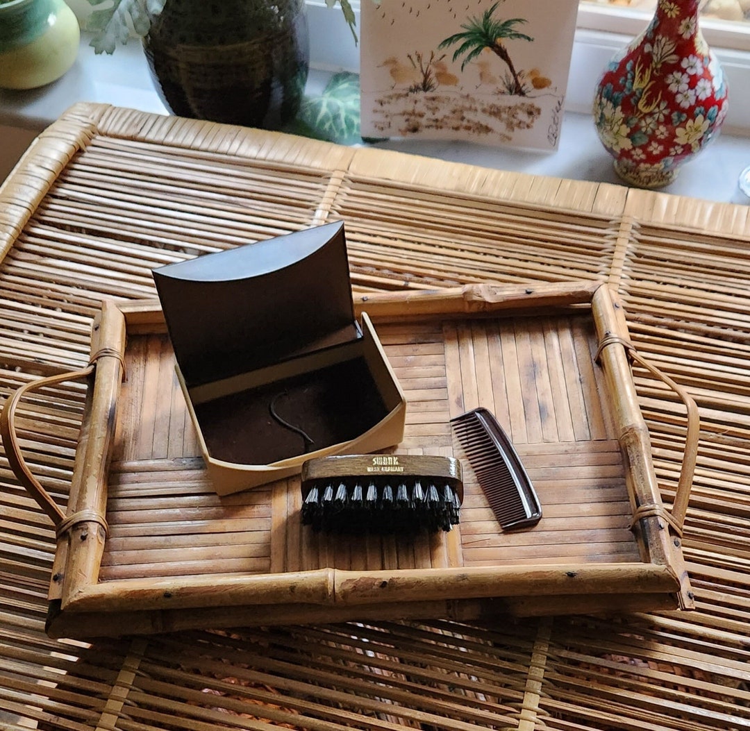 Vintage 60s SWANK Mustache Grooming Kit - Etsy