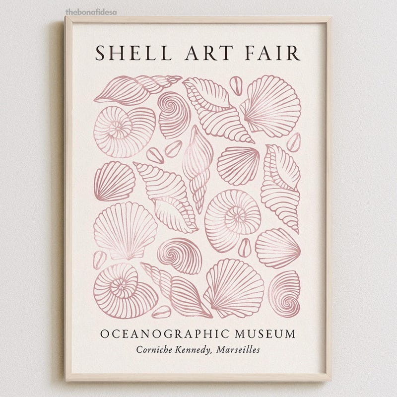 Shell Wall Decor - Etsy