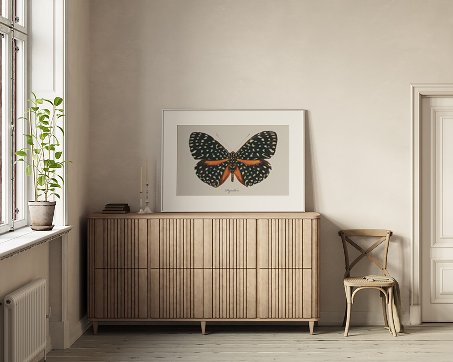 Vintage Butterfly Print Papillon Print Butterfly Poster | Etsy