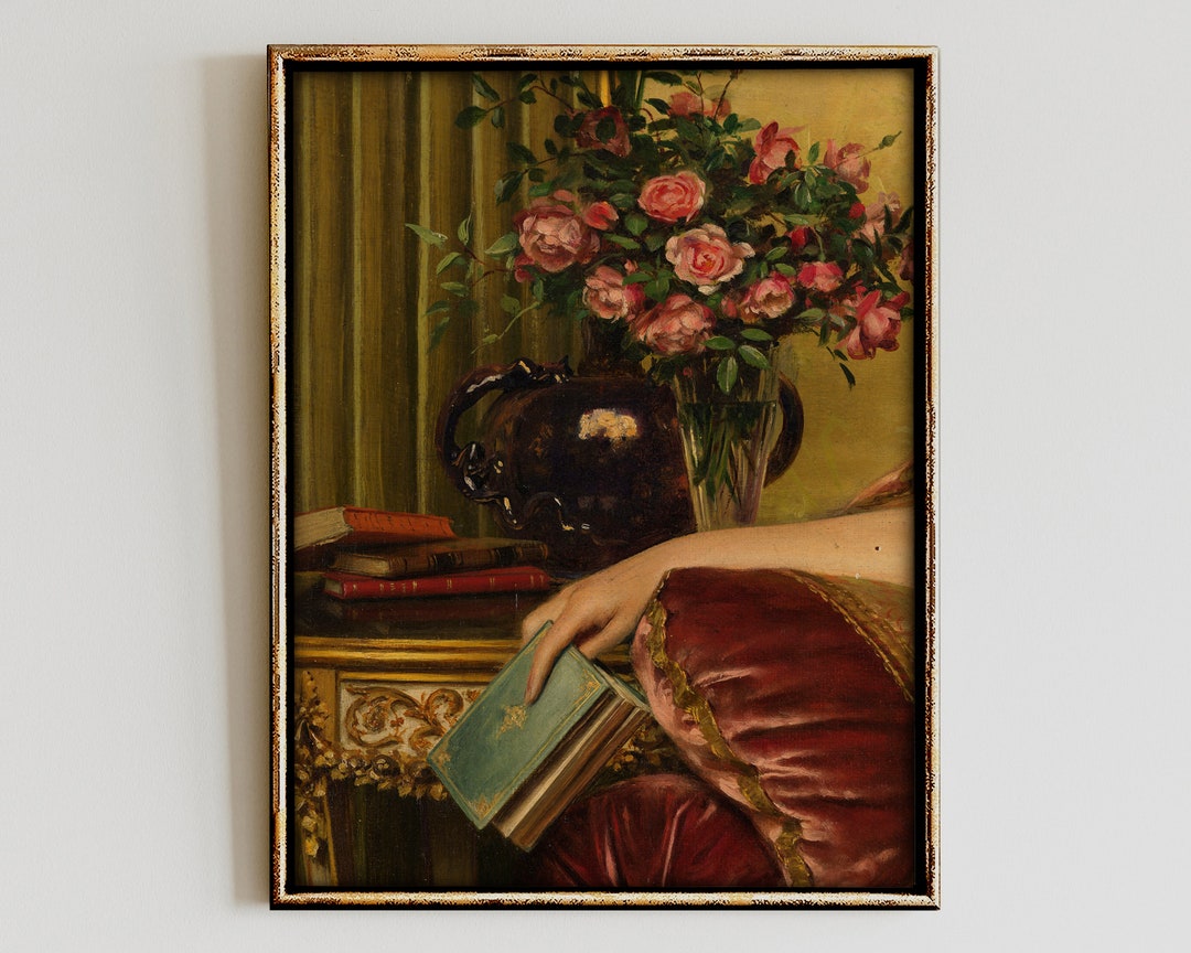 Victorian Era Print, Eclectic Digital Art, Apartment Room Decor ...