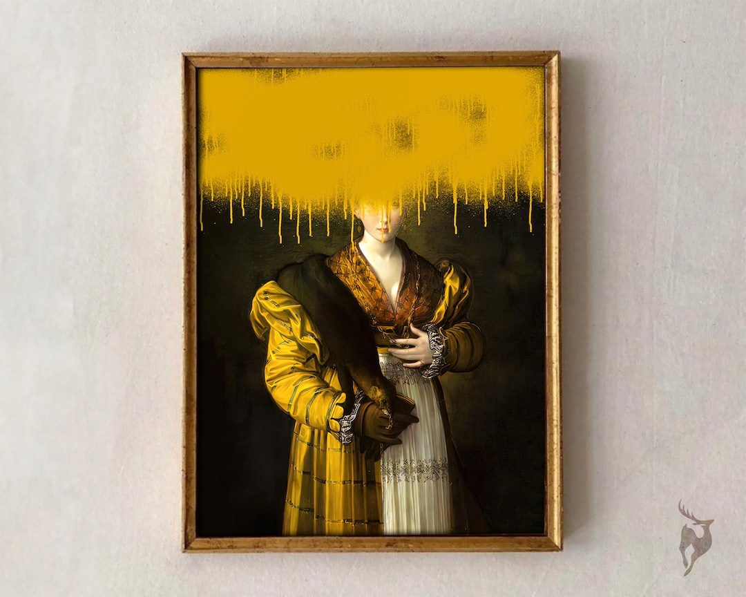 Absurd Art, Baroque Art Print, Absurdism Decor, Thebonafidesa, Eclectic ...