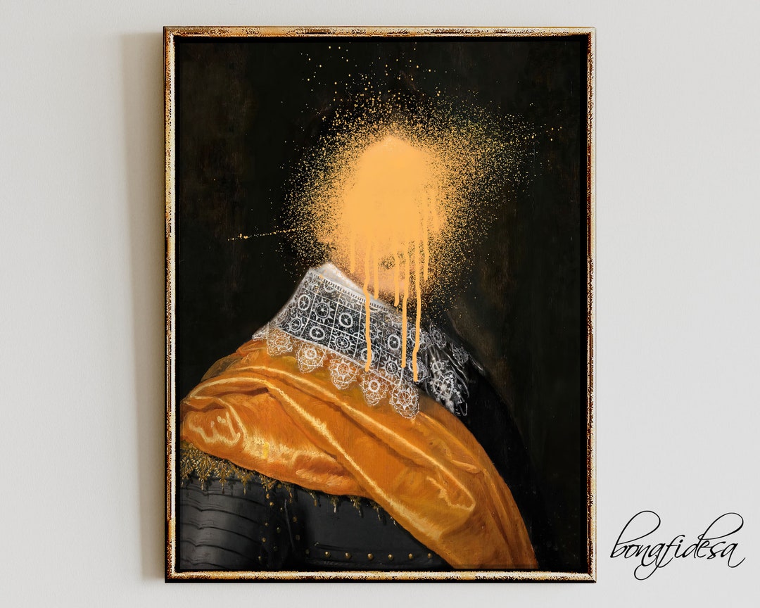 Faceless Painting, Faceless Art, Minimalist Portrait, Boho Prints ...