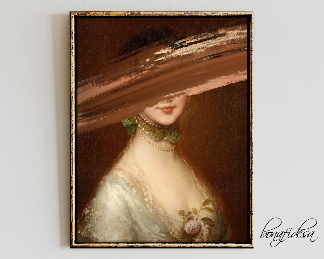 Faceless Painting, Faceless Art, Minimalist Portrait, Boho Prints ...