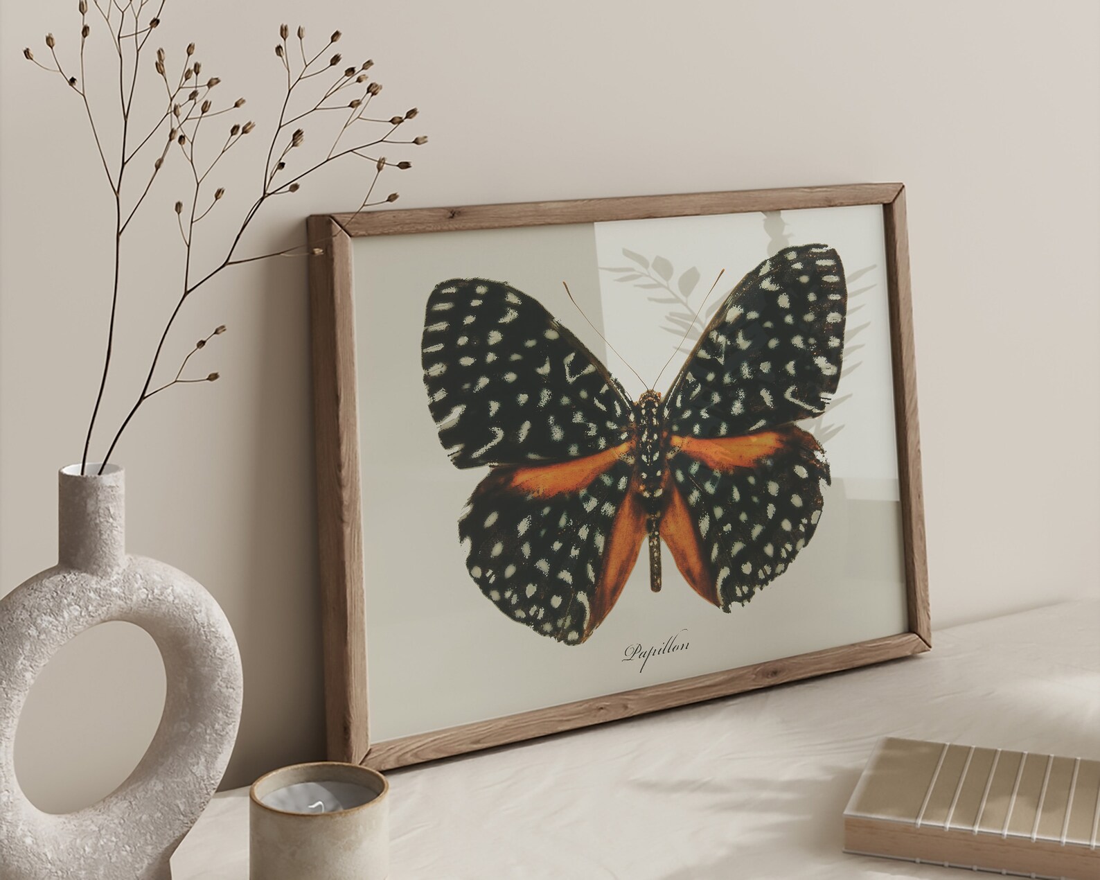 Vintage Butterfly Print Papillon Print Butterfly Poster - Etsy