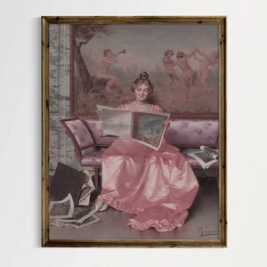 Funky Wall Art, Feminine Wall Art, Altered Art Portrait, Funny Altered ...