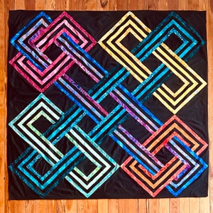 Infinite Weave Quilt Pattern PDF - Etsy