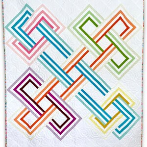 Infinite Weave Quilt Pattern PDF - Etsy