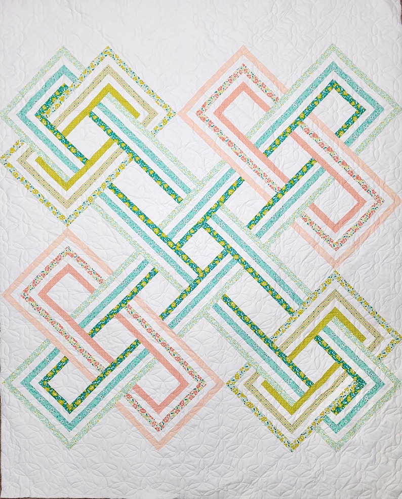 Infinite Weave Quilt Pattern PDF - Etsy