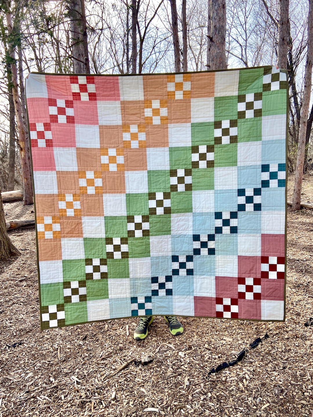 Patchwork Playground Quilt Pattern - PDF - Etsy
