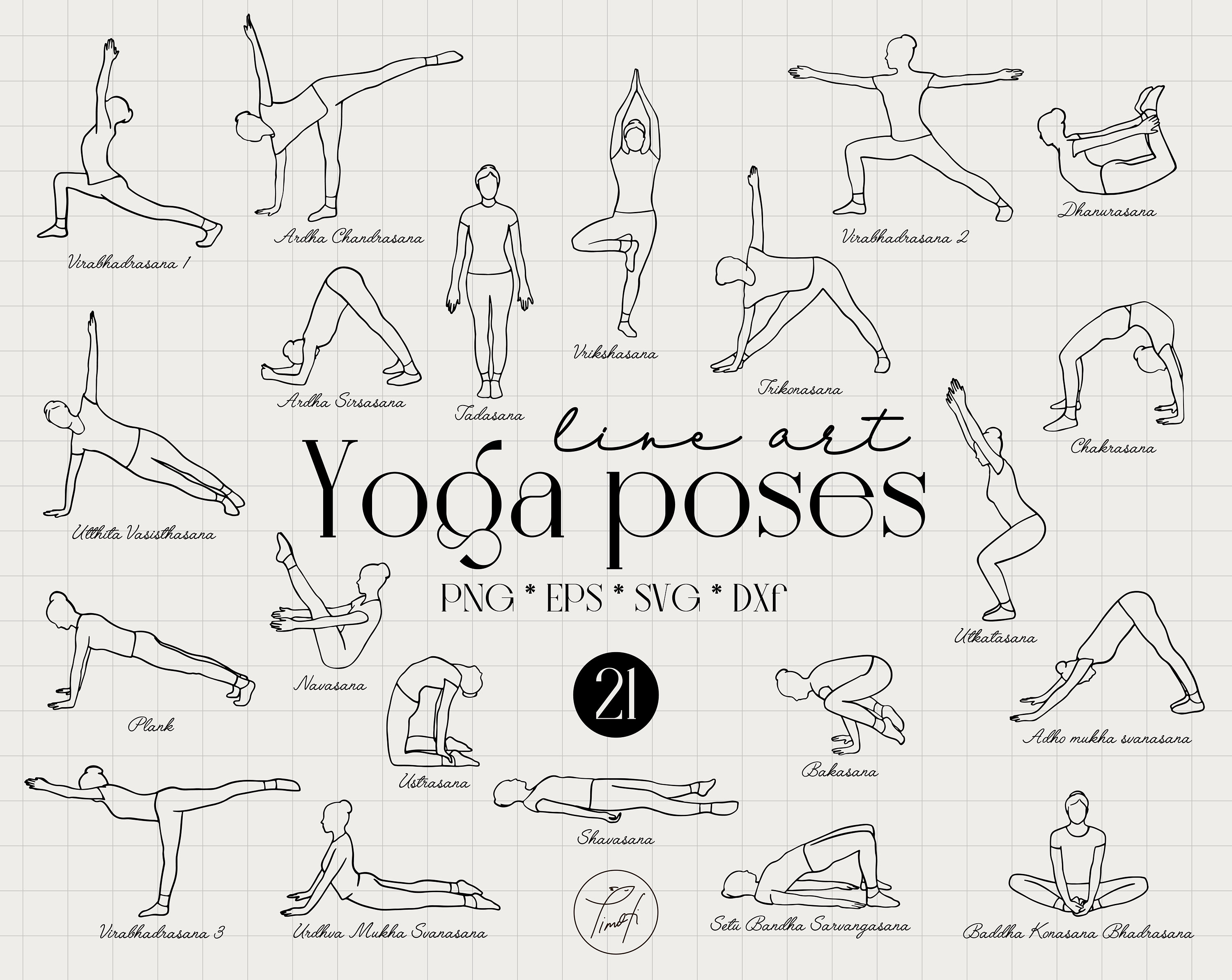 Yoga Exercise Svg, Gym Clipart, Spiritual Svg One Line Drawing Mental ...