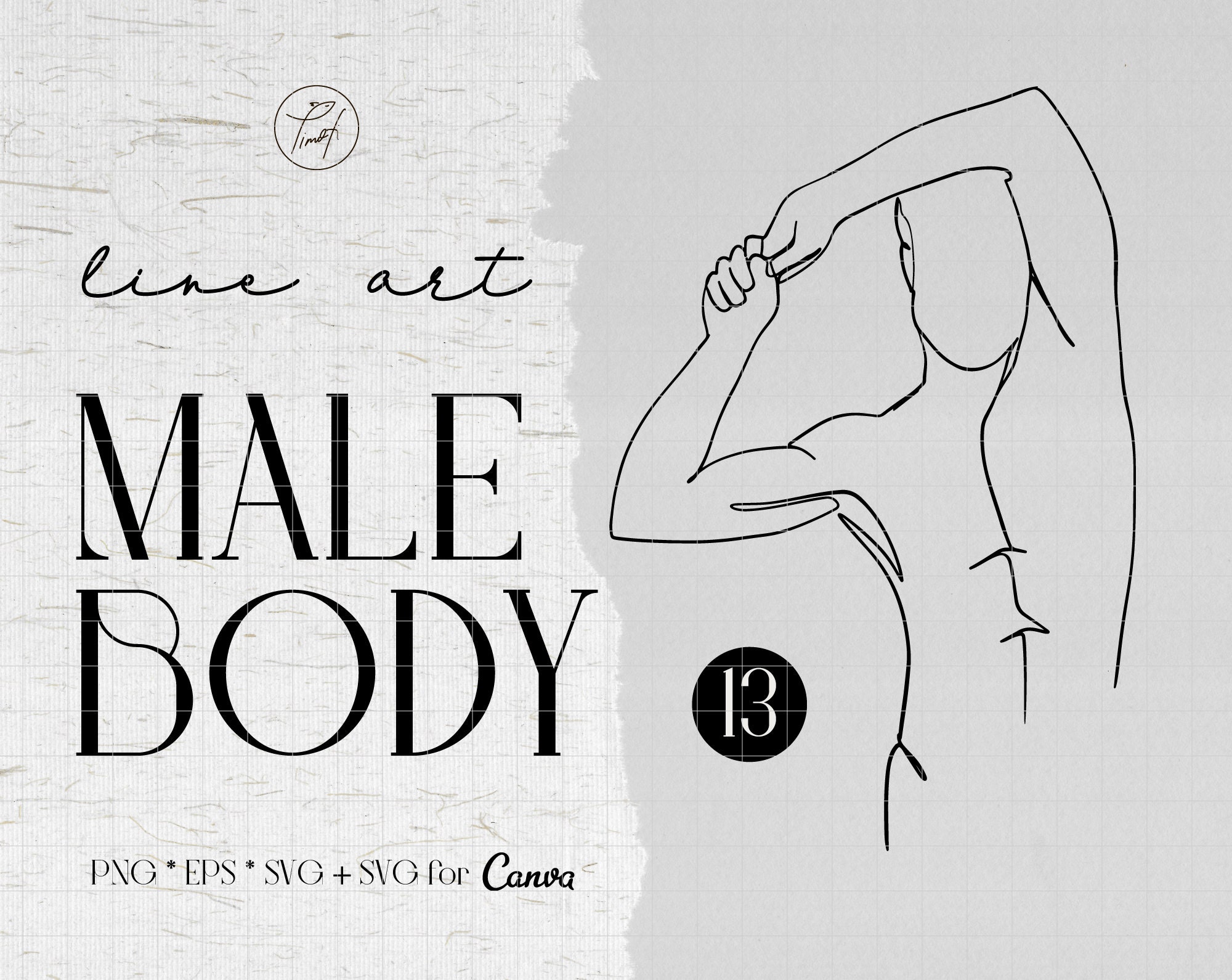 Male Body Line Art Nude Set Svg, Erotic Male Svg Single Line Art, One ...