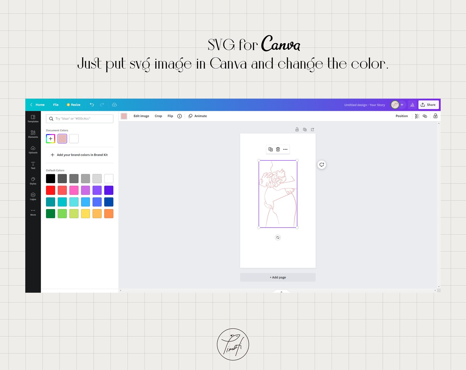 Mother Line Art Svg Pregnancy Line Art Canva Svg Mothers Day - Etsy