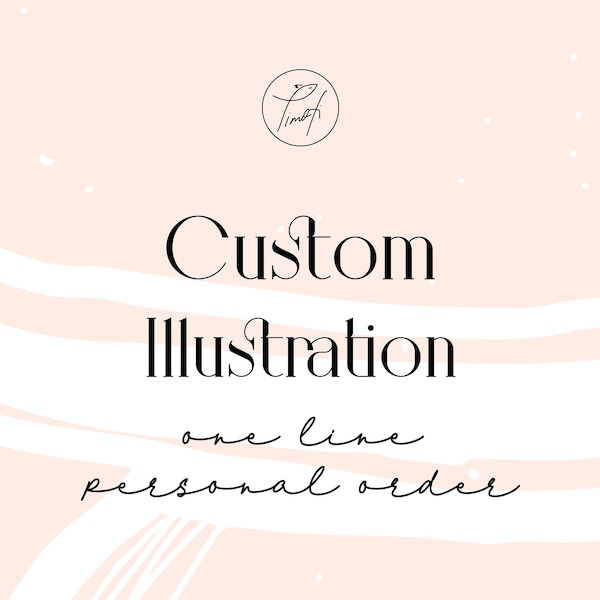 Custom Line Drawing - Etsy